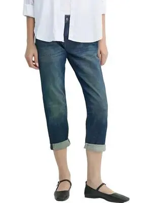 G-star Raw Kate Rolled-cuff Cropped Jeans - Blue