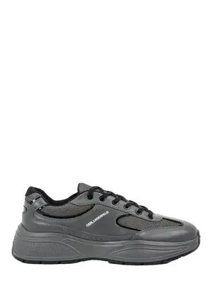Karl Lagerfeld Mesh-panelled Chunky Sneakers - Grey