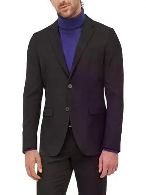 Sisley Single-breasted Flap-pocket Blazer - Black