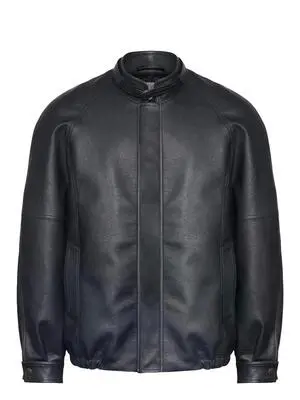 MAISON MARGIELA Belted Raglan-sleeve Jacket - Black