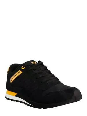 CATERPILLAR Panelled Lace-up Sneakers - Black