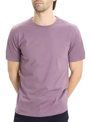 Theory Precise Cotton T-shirt - Purple Storm