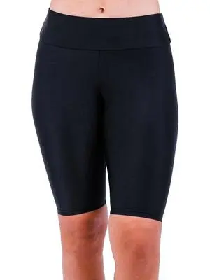 CALYPSA Long Bike Swim Shorts - Black