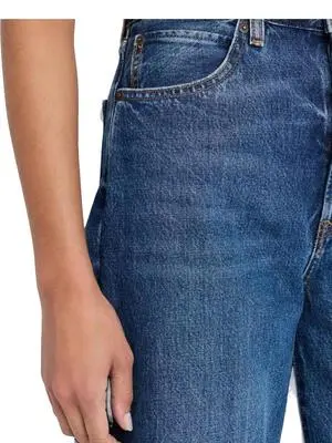FRAME The Collegiate Wide Leg Jeans - Galactic