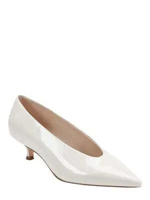 Marc Fisher Cecile Pointed Toe Pump White