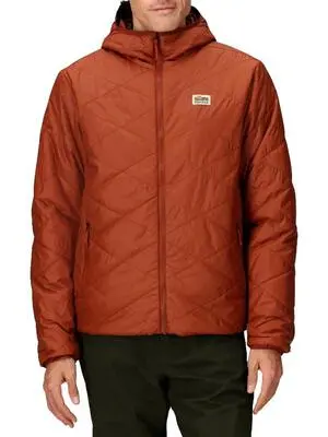 MARMOT Onward Water Repellent Insulated Hooded Jacket - Pecan