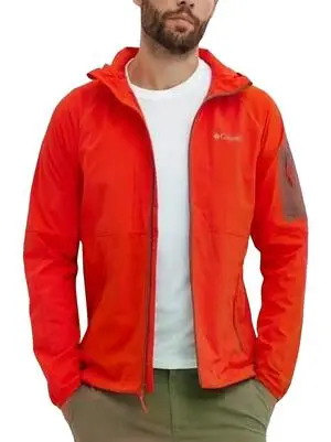 Columbia Hooded Panelled Lightweight Jacket - Orange