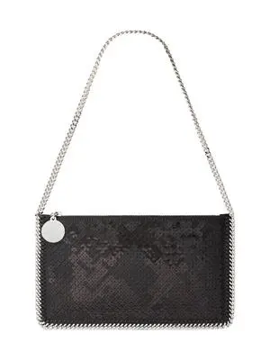 Stella McCartney Falabella Sequin Pochette - Black
