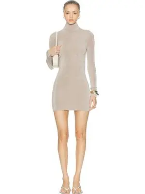 SEROYA Nara Mini Dress - Concrete