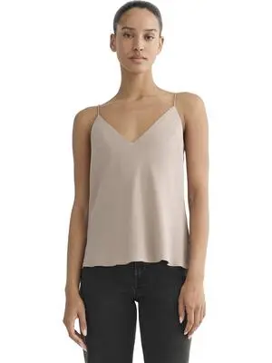 Everlane Tie Back Cami Top - Burnt Sugar