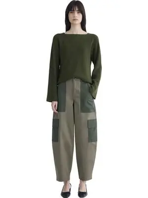 Everlane Utility Cargo Pant - Olive/duffel Bag