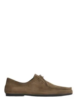 Everlane Day Leather Lace-up Shoe - Farro