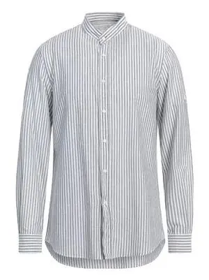 Brunello Cucinelli Shirt Lead Size Cotton, Linen - Grey