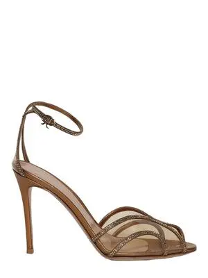 GIANVITO ROSSI Isabel Sandal - Gold