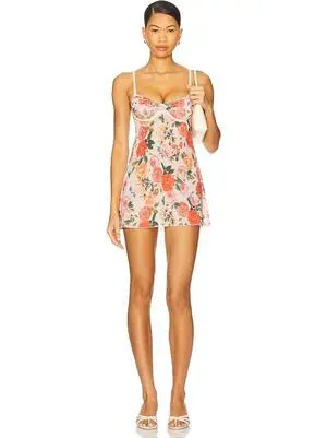 KAT THE LABEL Isla Slip - Rose