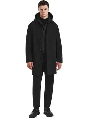 Rudsak Stanton 3-in-1 Overcoat - Black
