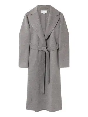 Stella McCartney Double-faced Belted Coat - Red