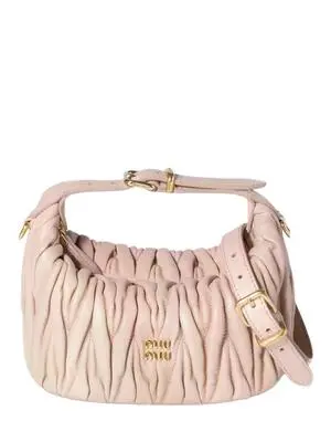 Miu Miu Mini Wander Matelassé Tote Bag - Pink