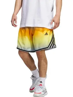 Adidas Crazy Lite Aop Short - Crew Yellow / Clear Sky