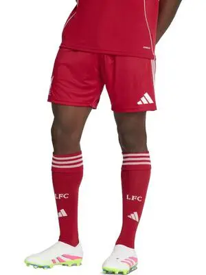Adidas Liverpool Fc 25/26 Home Shorts - Strawberry Red