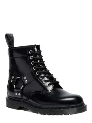 Dr. Martens 1460 Harness Boots - Black