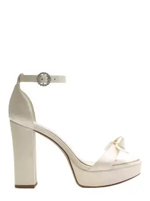 ALEXANDRE BIRMAN 120mm Clarita Heeled Sandals - White