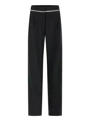 NENSI DOJAKA Pleated Trousers - Black