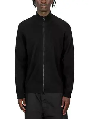 C.P. COMPANY Zip-neck Jacket - Black
