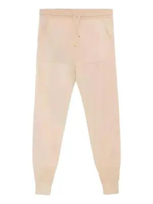 Eleventy Drawstring Cuffed Track Pants - Neutrals