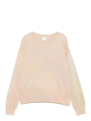 Eleventy Round-neck Sweater - Neutrals