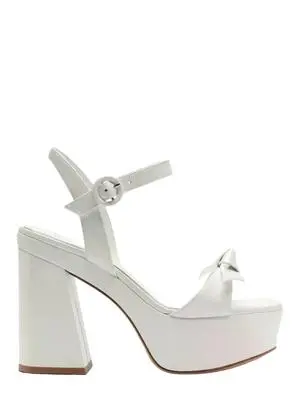 ALEXANDRE BIRMAN 120mm Clarita Sandals - White
