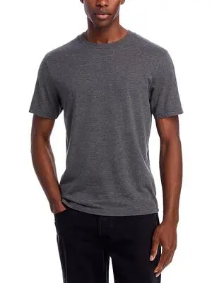 FRAME Light Cotton Tee - Gray Melange