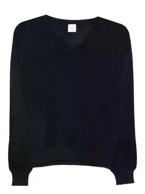 Eleventy V-neck Sweater - Blue