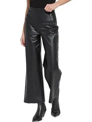 Lyssé Odalis Faux Leather Pants - Black