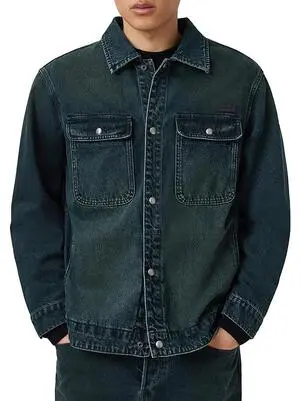 ALLSAINTS Castleford Denim Jacket - Phantom Blue