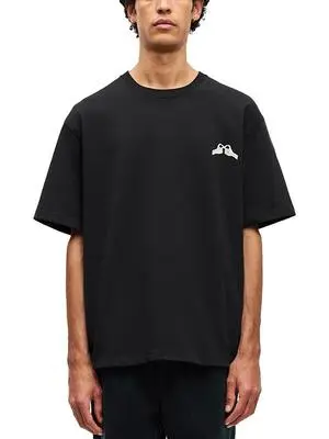 SAMSØE SAMSØE Samse Samse Saflorian Graphic Tee - Black