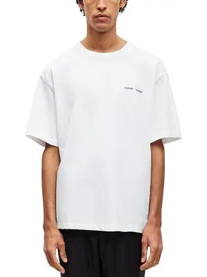SAMSØE SAMSØE Samse Samse Saflorian Graphic Tee - White