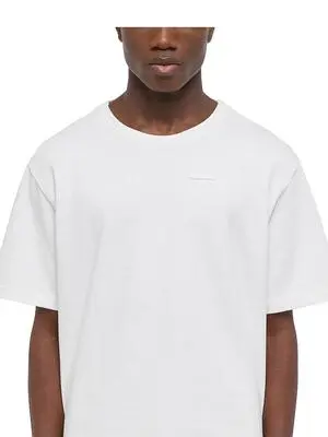 Helmut Lang Ribbed Tee - Optic White