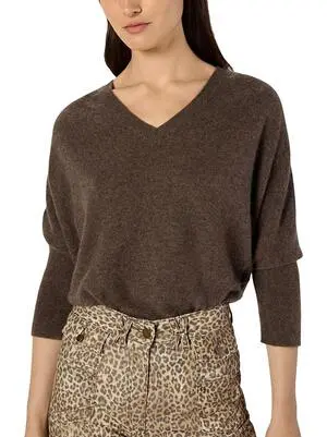 Gerard Darel Esmee Cashmere Sweater - Brown