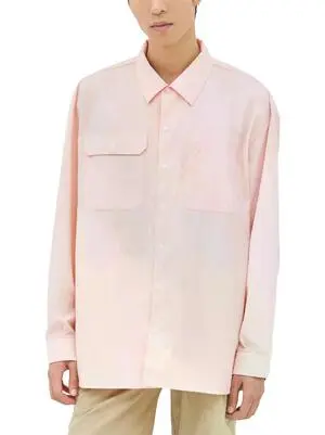 Dickies Double-pocket Long-sleeve Shirt - Pink