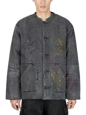 LIBERAIDERS Paint-splatter Jacket - Grey