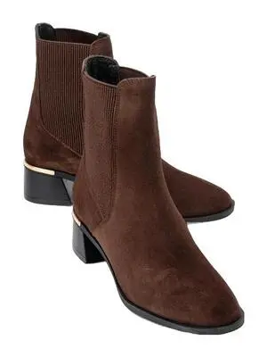 FOREVER & ALWAYS SHOES Neiva Leather Chelsea Boots