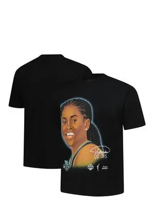 PLAYA SOCIETY Jonquel Jones New York Liberty Sketch T-shirt - Black