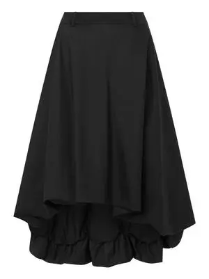 Moschino Asymmetric A-line Skirt - Black
