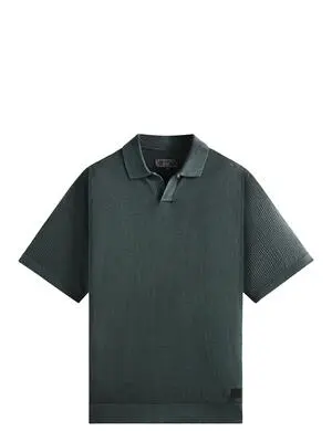 Kith Open Knit Drew Polo - Green