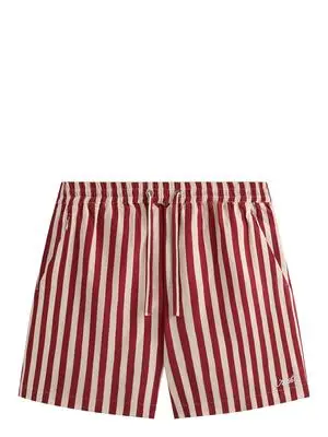 Kith Striped Cedar Short Red