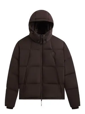Kith Wrinkle Nylon Midi Puffer - Brown