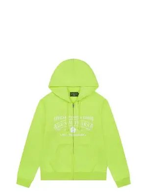 DENIM TEARS Adg Zip Hoodie - Green