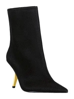 AZALEA WANG Quinney Pointed Toe Bootie Black