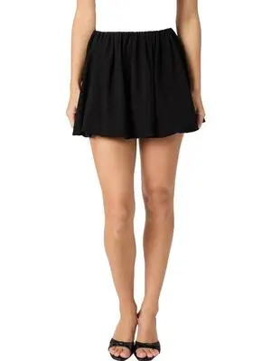 ALL IN FAVOR Bubble Hem Mini Skort